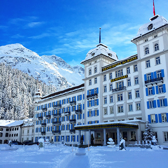 A luxury ski weekend in St Moritz, Switzerland